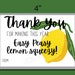 Teacher Appreciation Week Printable, Lemon Gift Tag, Teacher Thank You ...
