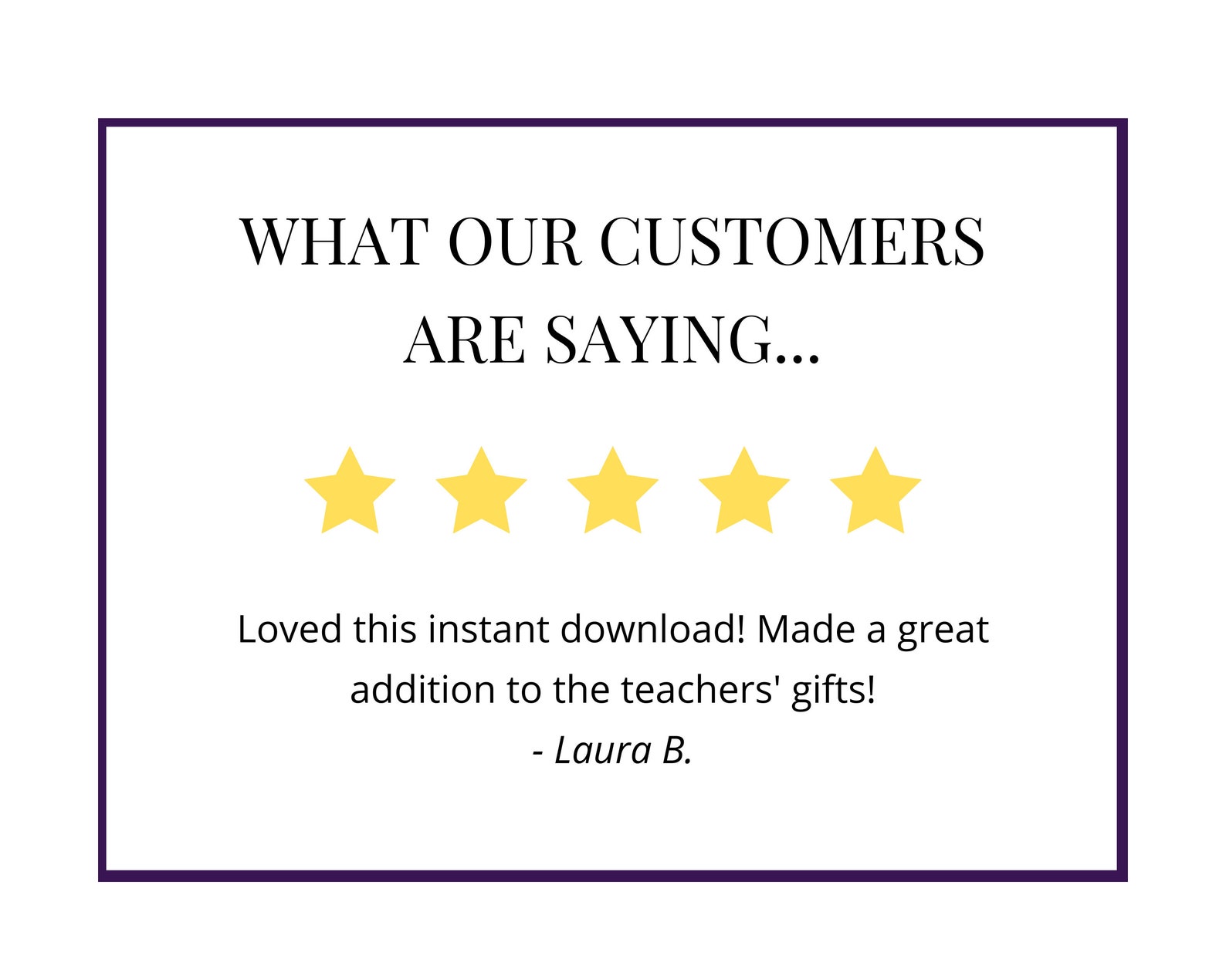 End of Year Teacher Gift Printable Teacher Gift Hand Print, Last Day of ...