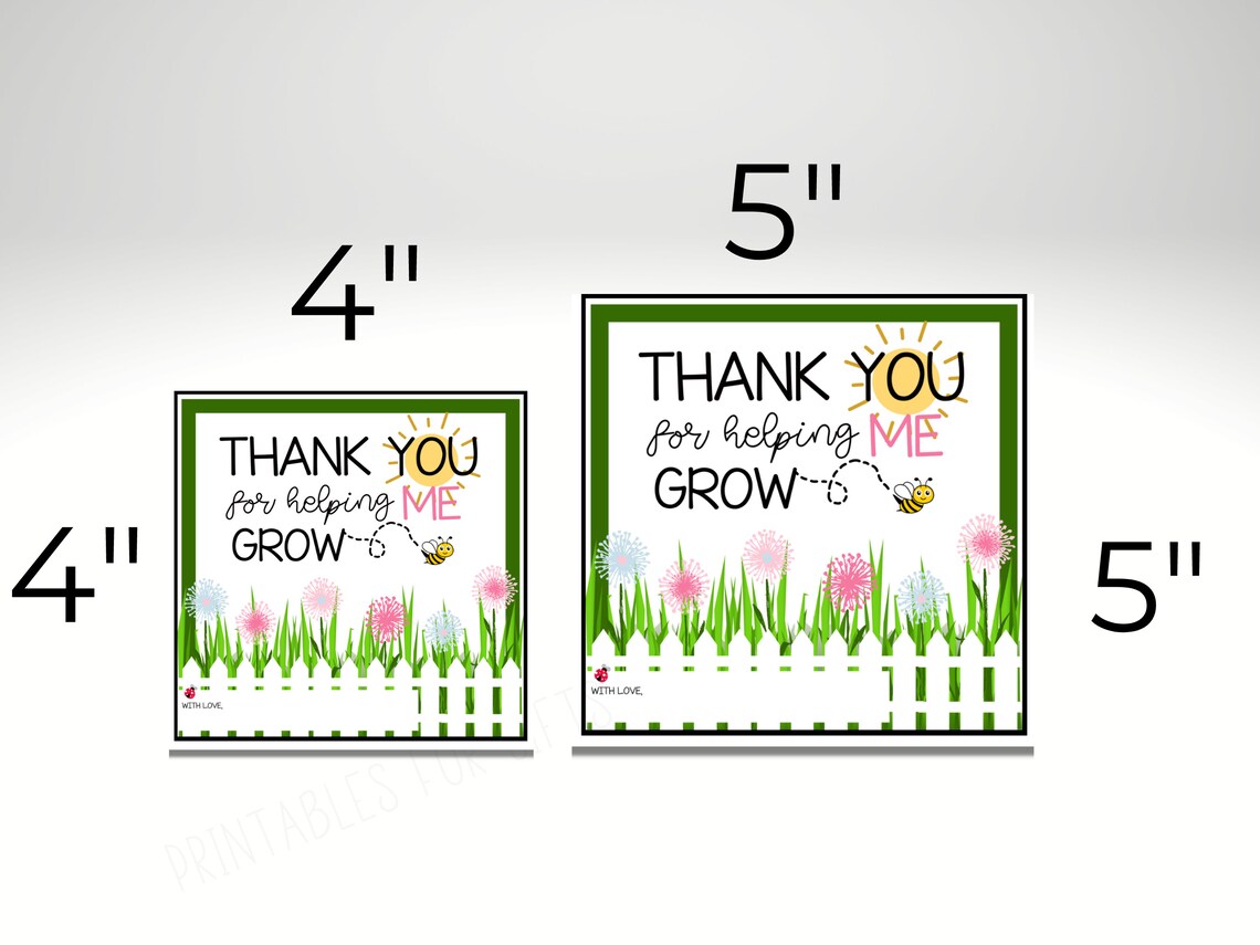 Gift Tags for Teacher, Teacher Appreciation Printable, Thank You for ...