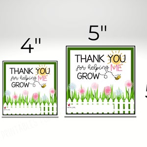 Gift Tags for Teacher, Teacher Appreciation Printable, Thank You for ...