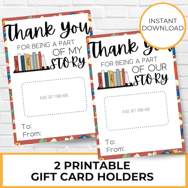 Librarian Card - Etsy