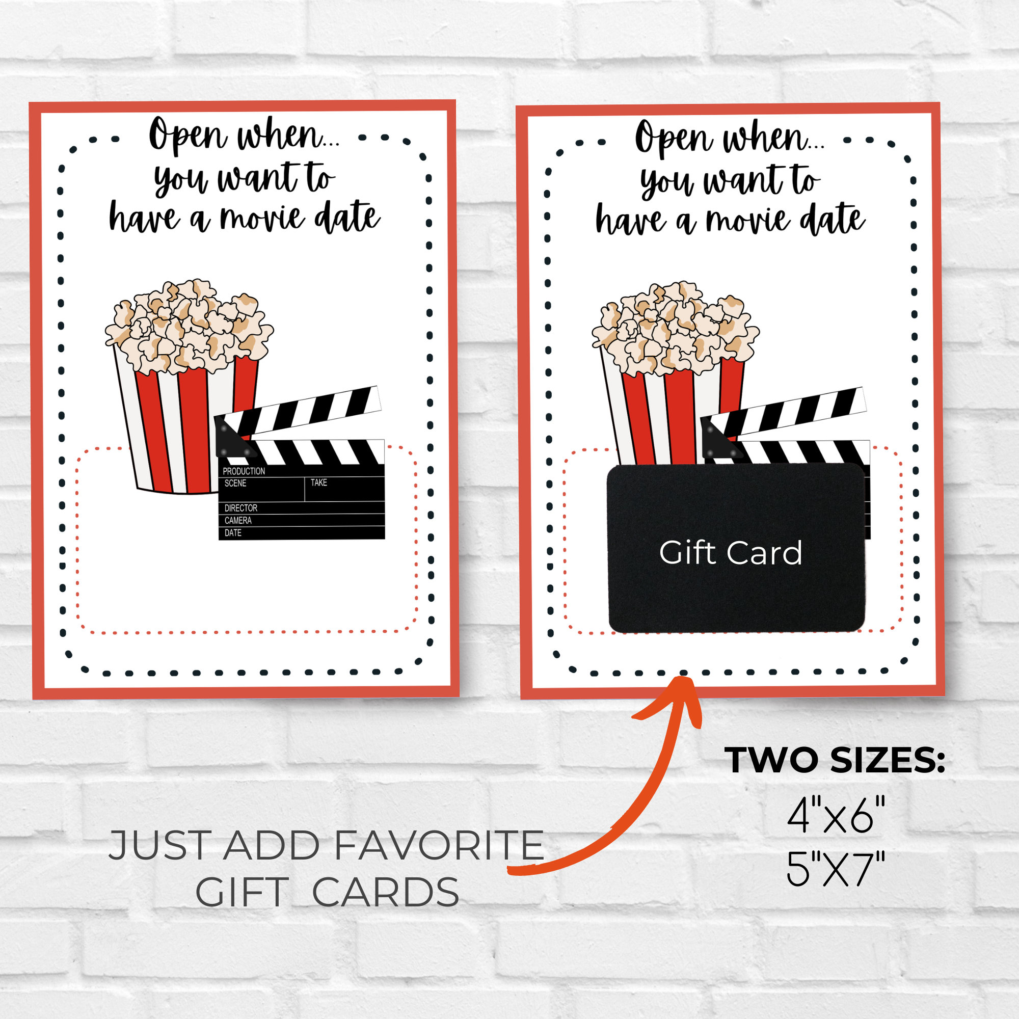 Gift for Teenager, Printable Birthday Gift Card Book, Tween Gift Card ...