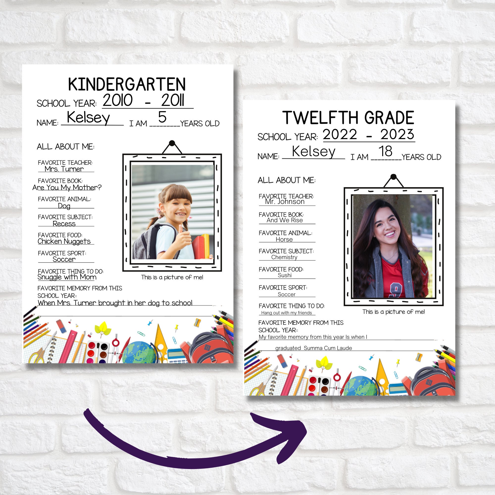 End of the Year Questionnaire for Kids Printable for School Year ...