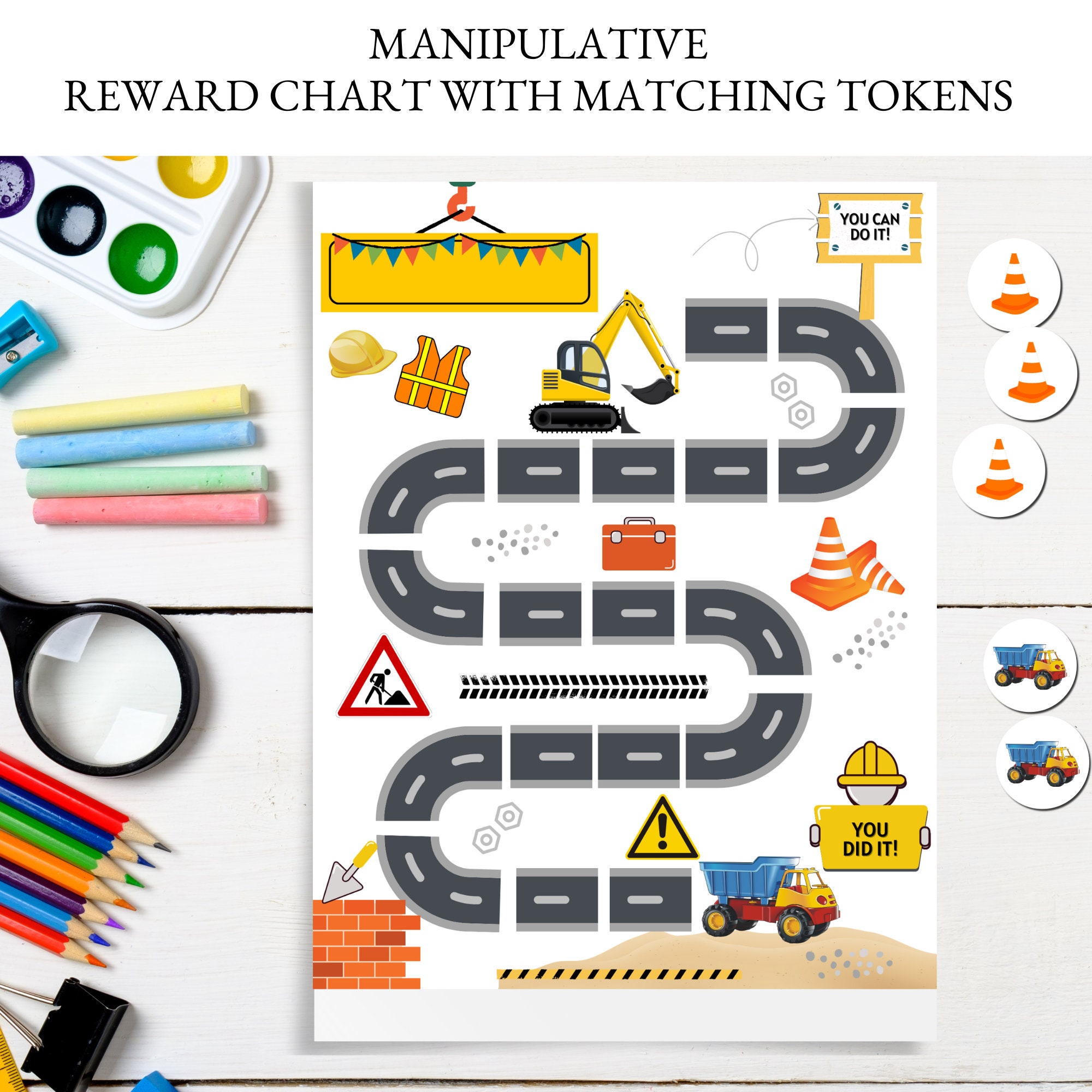 Reward Chart for Toddlers, Printable Responsibility Chart for Kids ...