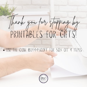 End of the Year Gift Teacher Gift Printable Teacher Gift, Fingerprint ...