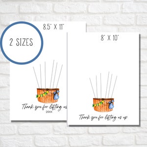 End of the Year Gift Teacher Gift Printable Teacher Gift, Fingerprint ...