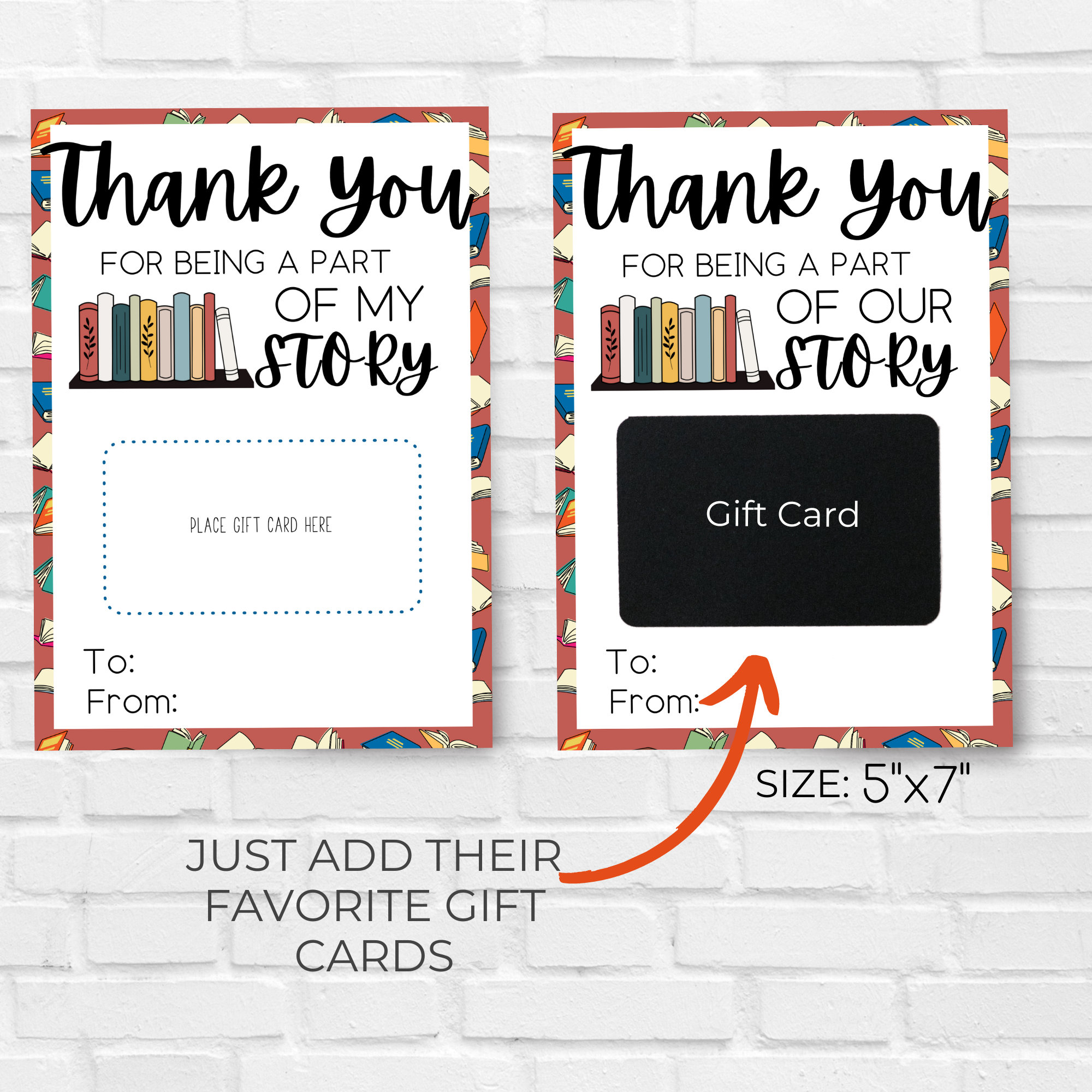 Printable Teacher Appreciation Week Gift Card Holder, Thank You Gift ...