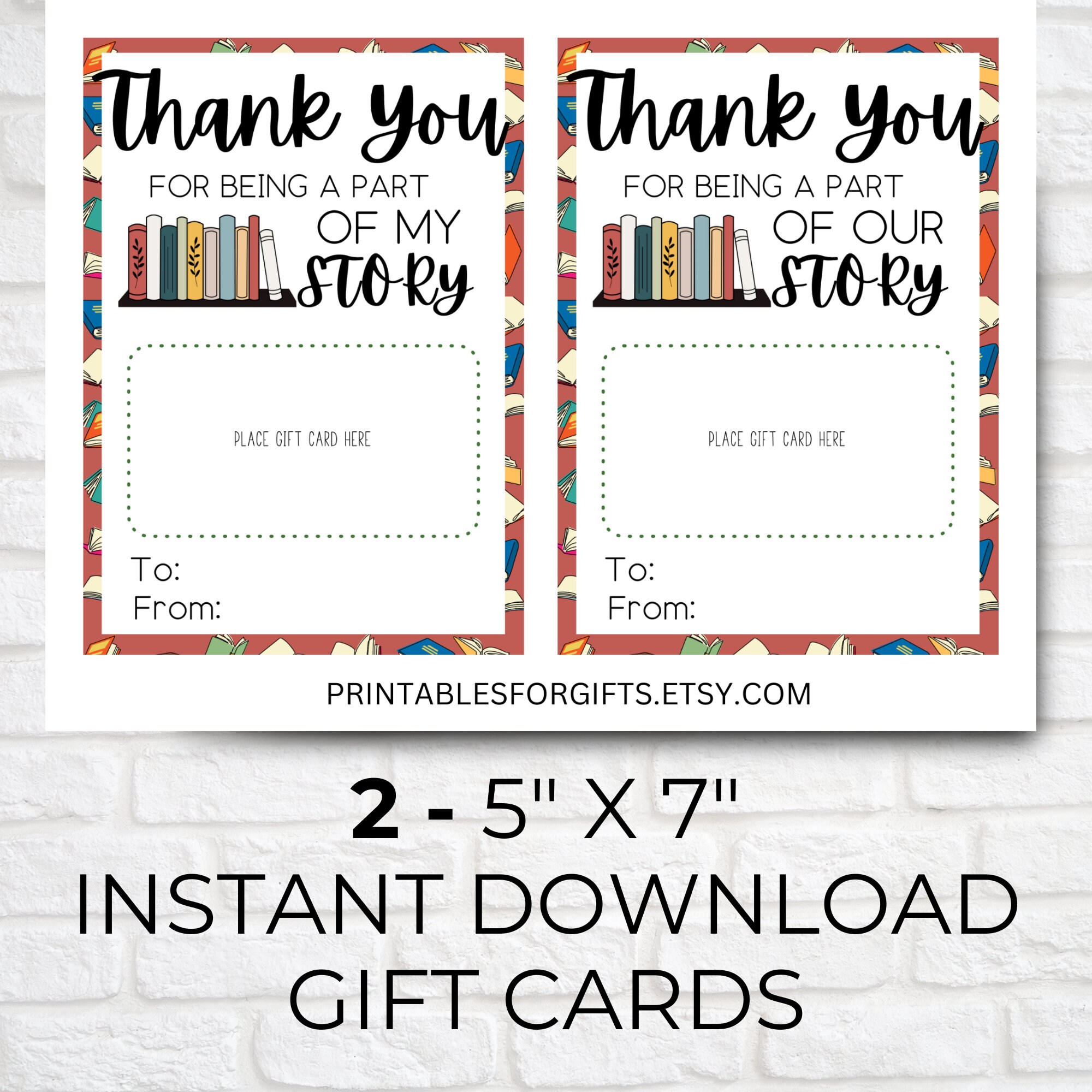 Printable Teacher Appreciation Week Gift Card Holder, Thank You Gift ...