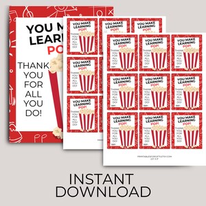 Staff Appreciation Bundle, Teacher Appreciation Week Printable Gift ...