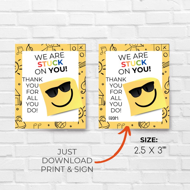 Staff Appreciation, Teacher Appreciation Week Printable Gift Tags ...