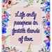 Poster Positive Flowers Illustration - Etsy