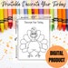 Printable Decorate Your Turkey Coloring Sheet, Thanksgiving for Kids ...