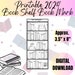 Printable 2024 Book Shelf Bookmark, 2024 Reading Log, Digital Download ...