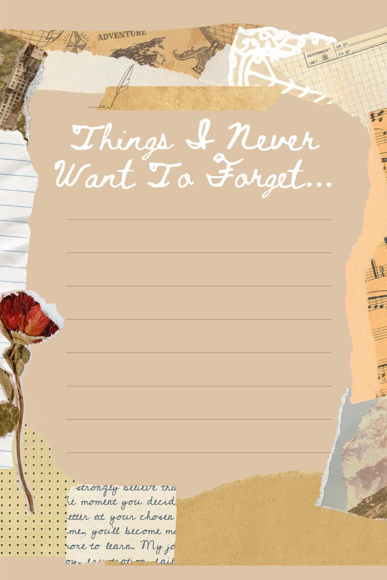 Alzheimer’s & Dementia Memory Journal | “if I Ever Forget” Guided Story ...