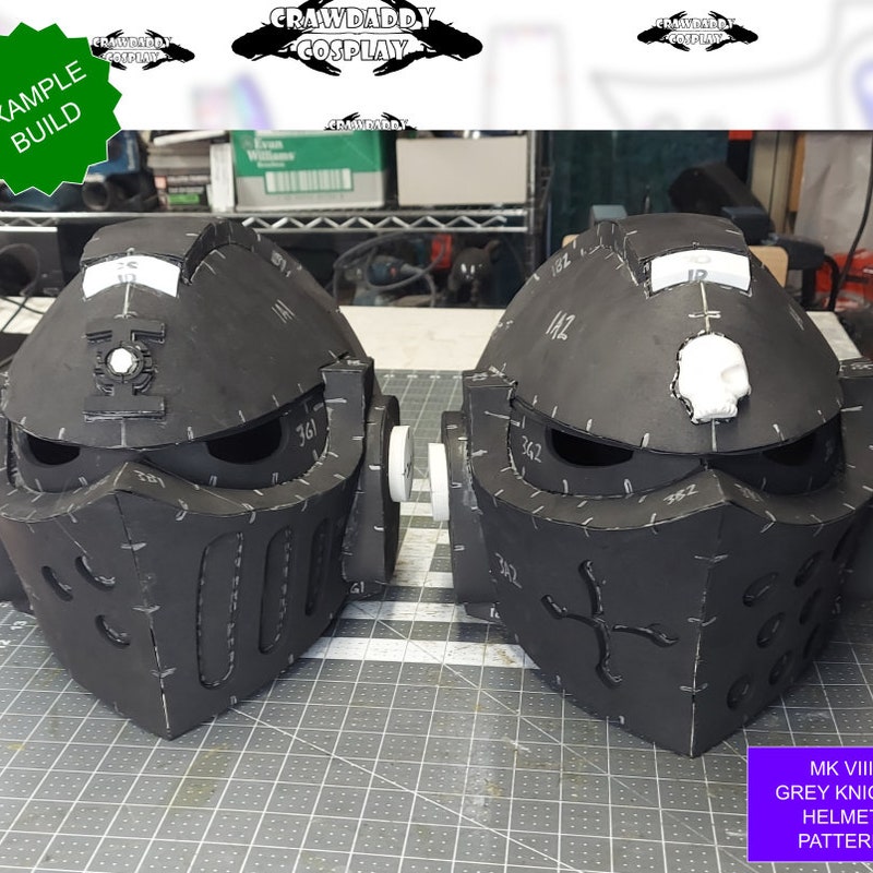 Knight Helmet 40k Stl - Etsy