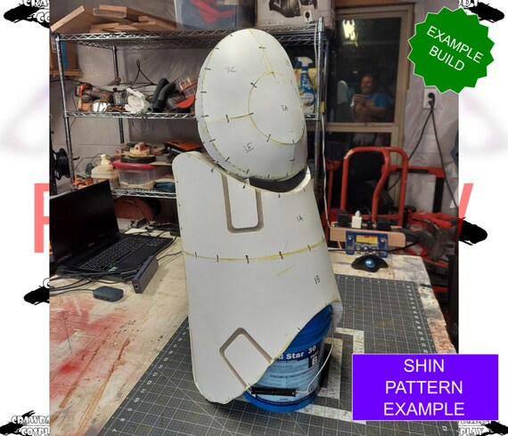 Space Marine Mark VII aquila Shin Pattern - Etsy