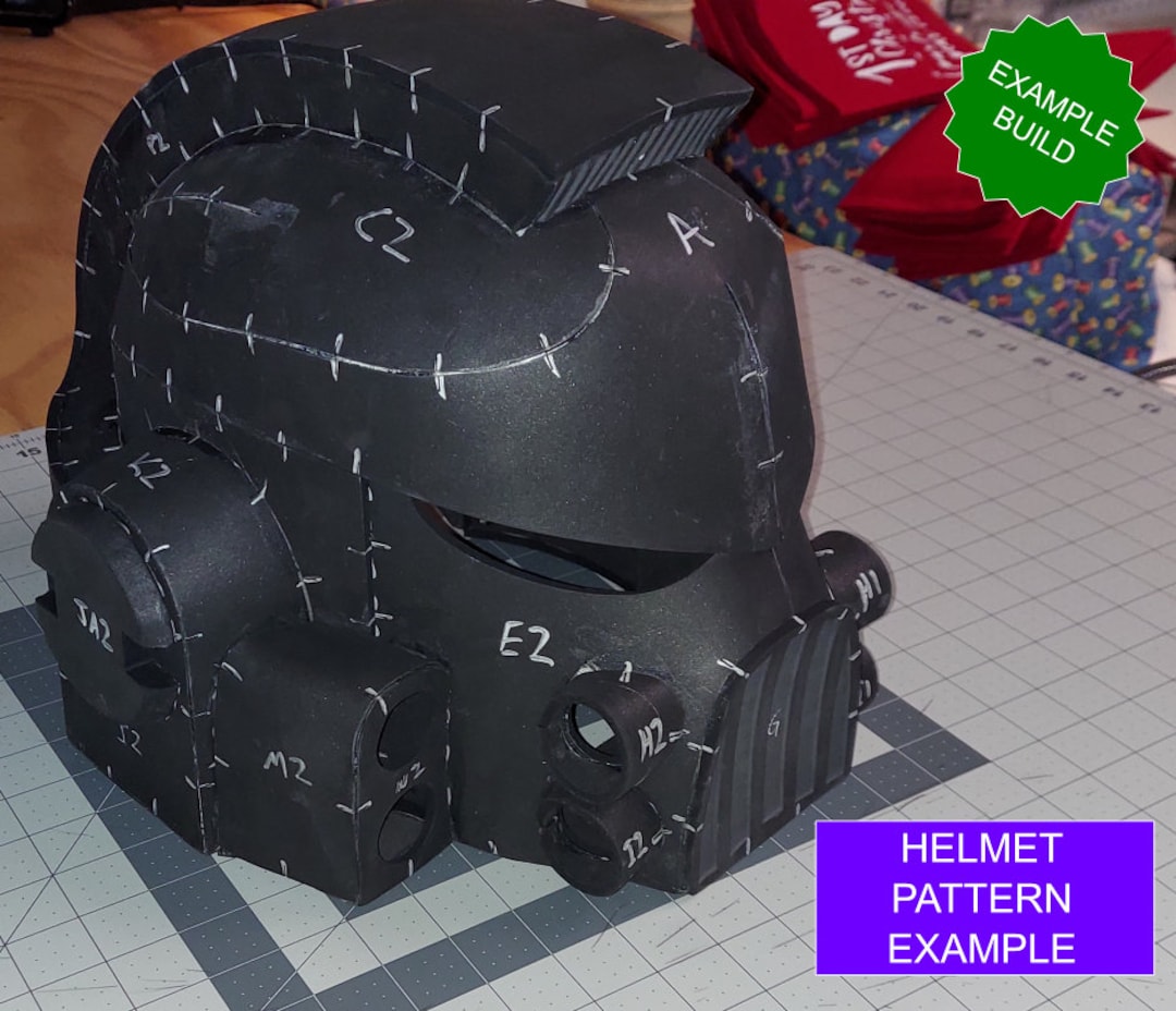 Space Marine Mark VII aquila Helmet Pattern - Etsy New Zealand