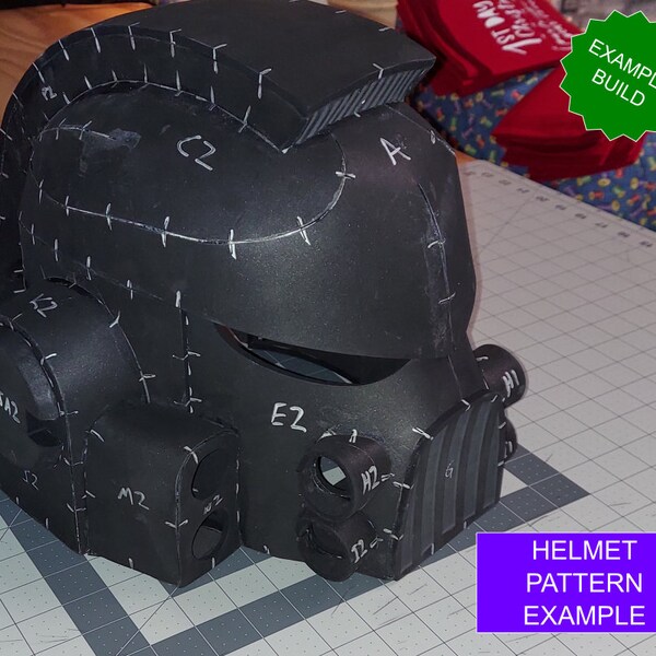 Space Marine Terminator Helmet - Etsy