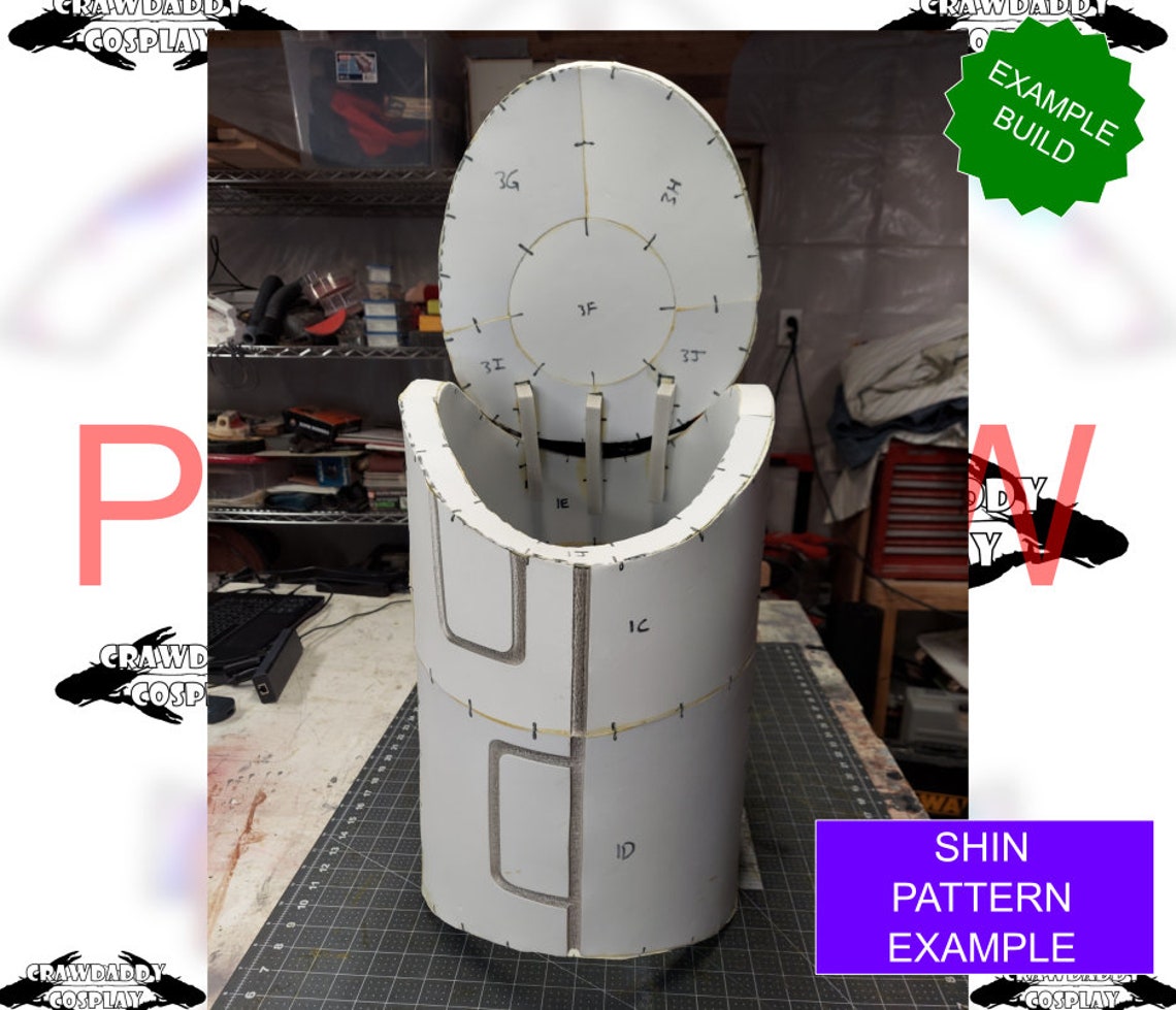 Space Marine Mark VII aquila Shin Pattern - Etsy