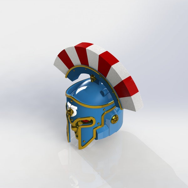 Ultramarine Helmet - Etsy