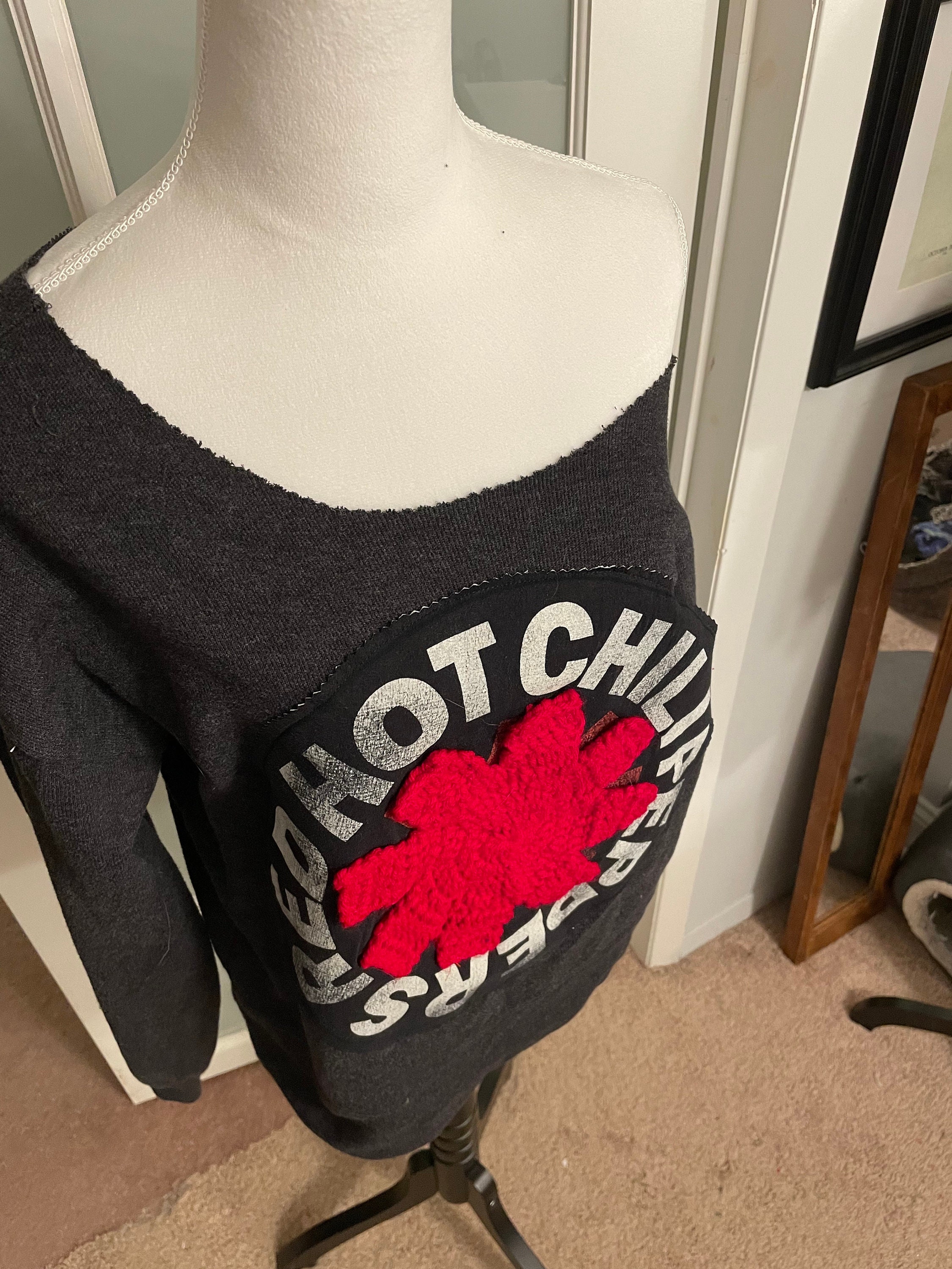 Band Upcycled Sweatshirt, Customize, Sustainable Fashion, Reworked ...