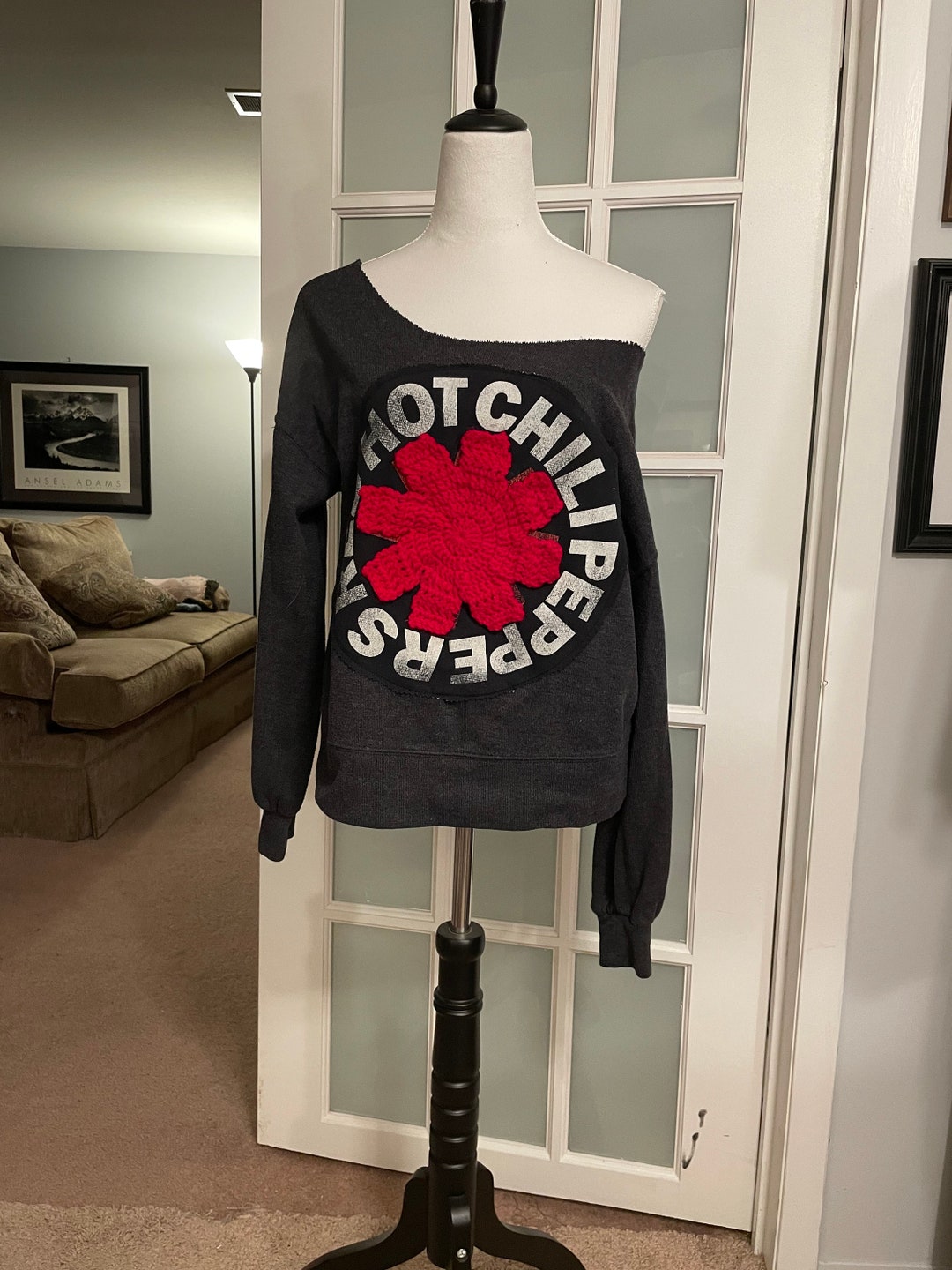 Band Upcycled Sweatshirt, Customize, Sustainable Fashion, Reworked ...