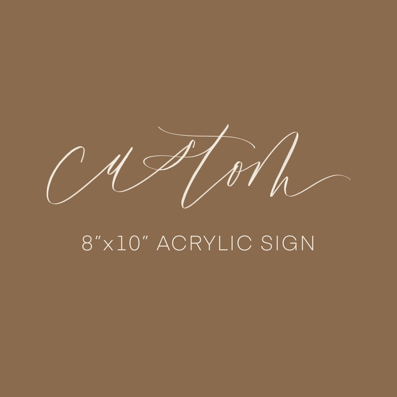 Hand Lettered Sign - Etsy