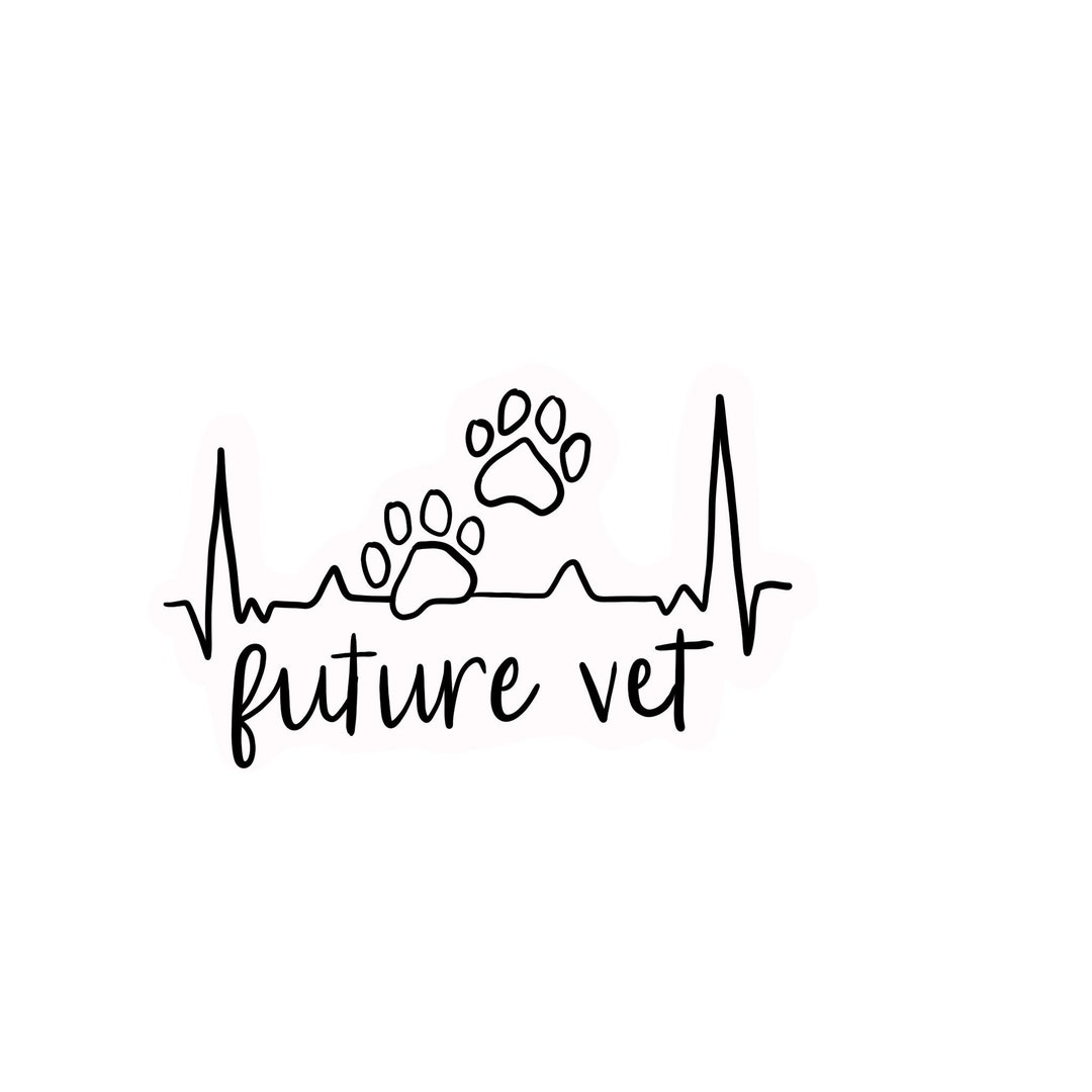 Future Vet Sticker - Etsy