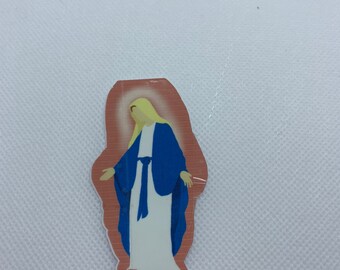 Virgin Mary Sticker | Etsy