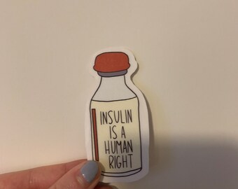 T1D Insulin Dependent Tarot Card Sticker, Diabetes, Type 1, T1D, Type ...