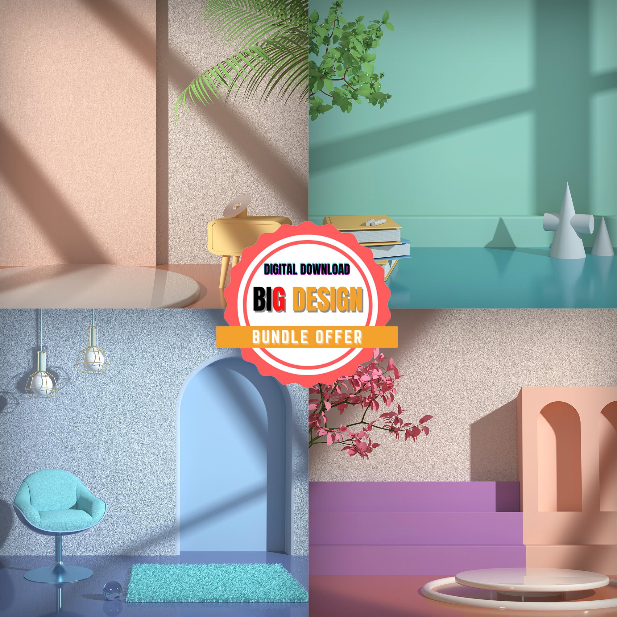 BIG Digital Download 35*PSD Background Image File for Adobe Photoshop-e ...