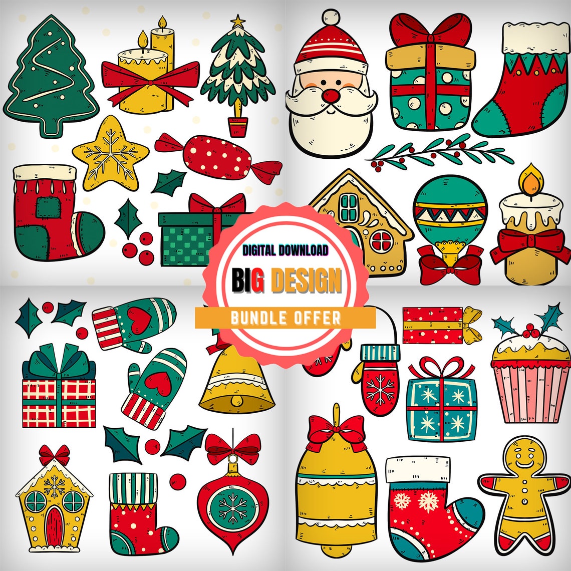 BIG Digital Download AI Layers File Editable Layer Adobe - Etsy