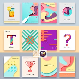 BIG Digital Download PSD Layers File Editable Layers for Adobe ...