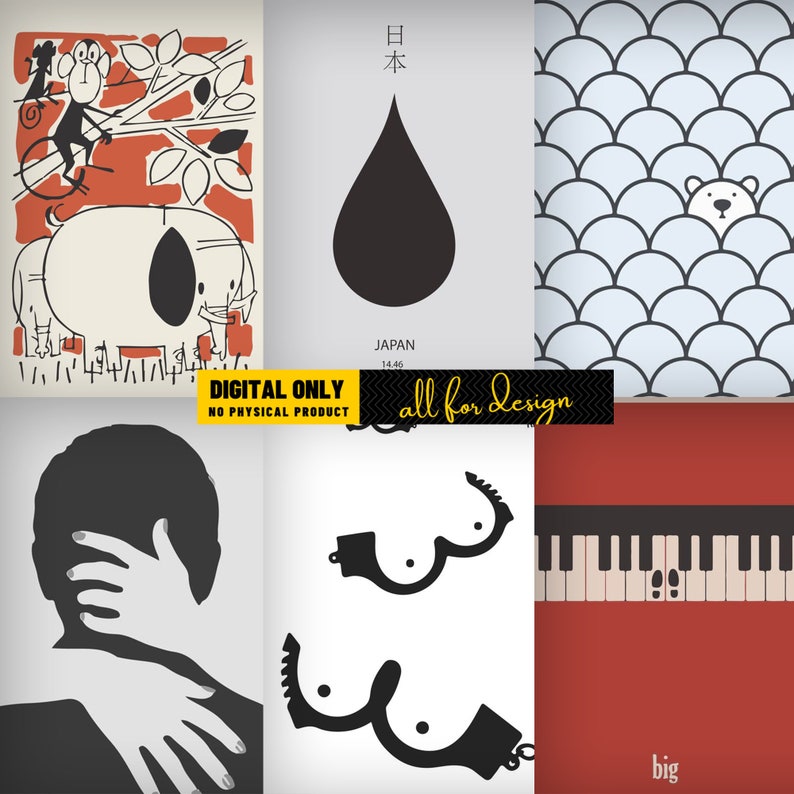 BIG Digital Download AI Layers File Editable Layers for Adobe ...