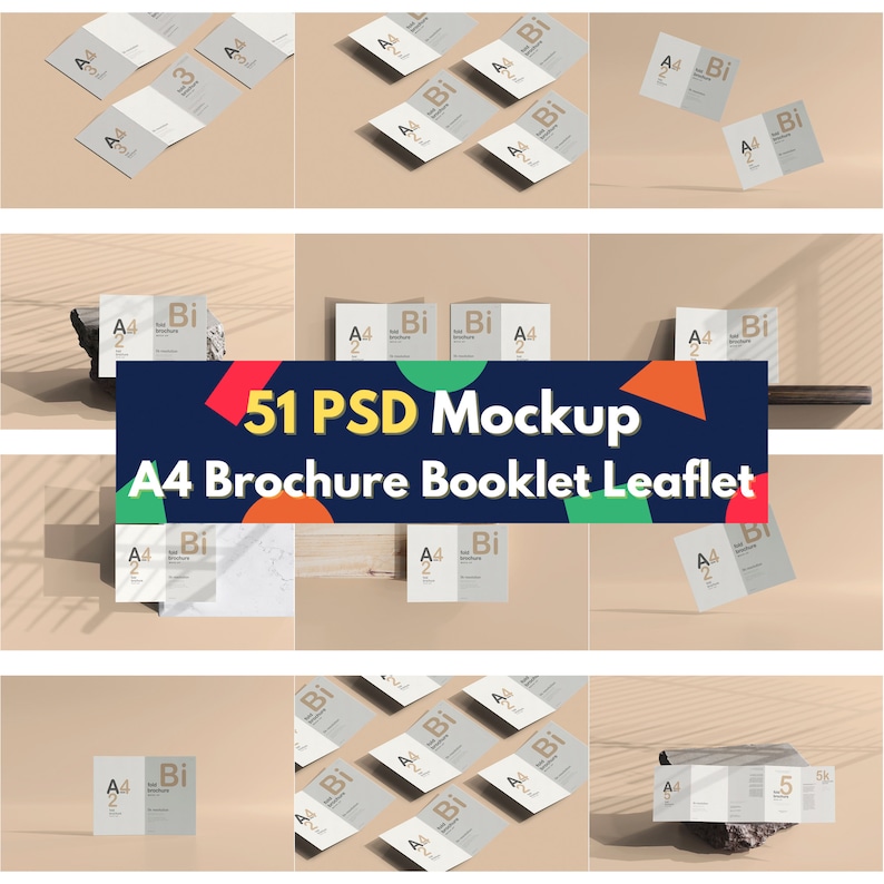 BIG Digital Download 51 PSD Bundle Layered File Editable Mockup ...