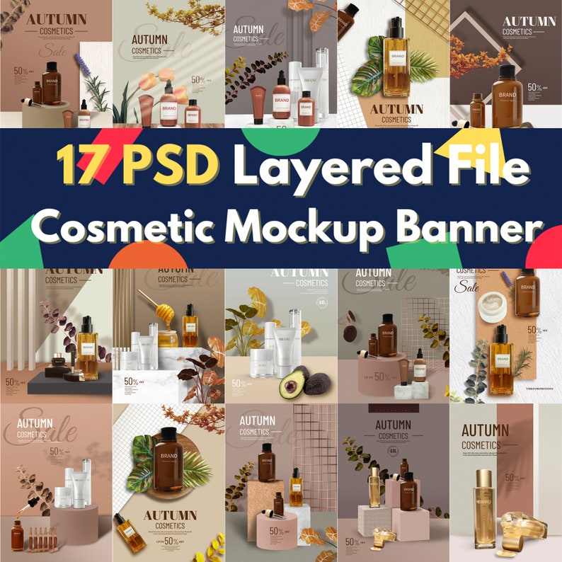 BIG Digital Download 17*PSD Layers File Editable Layer for Adobe ...