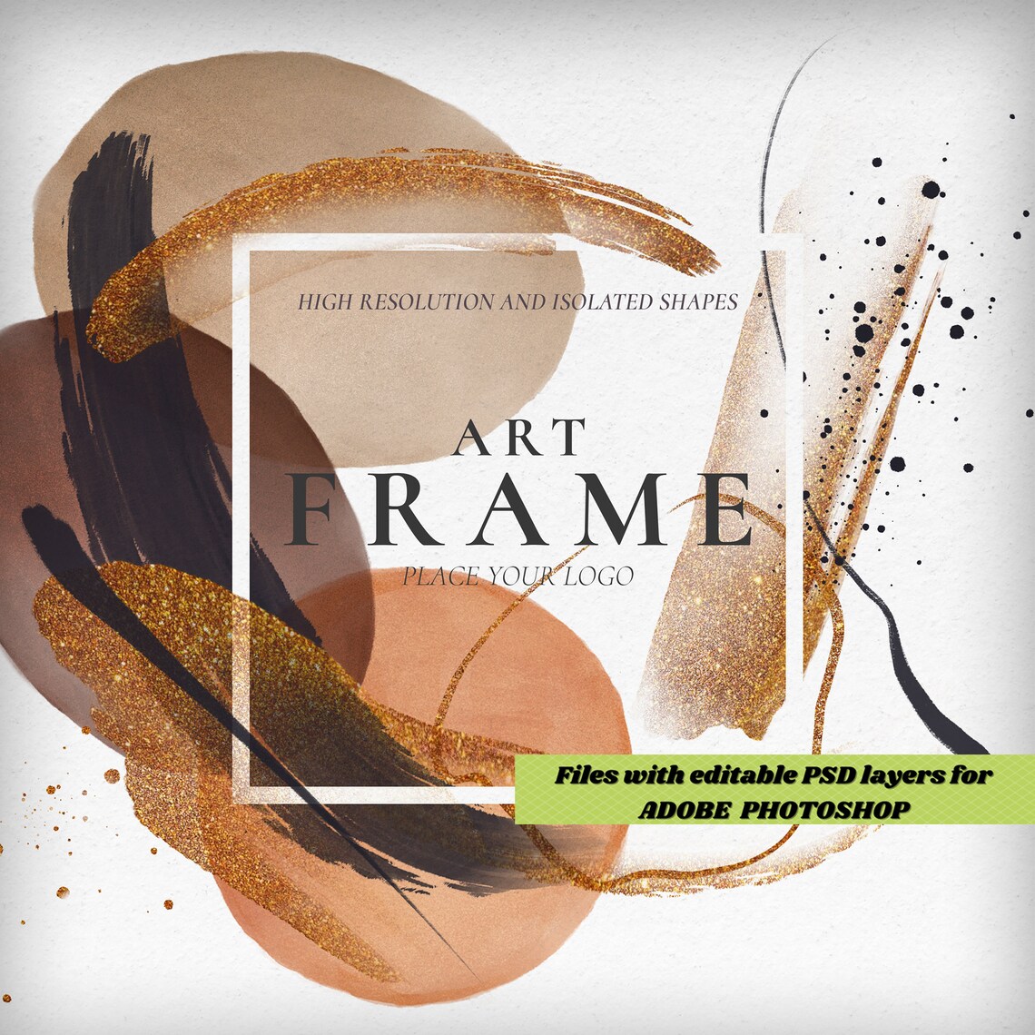 BIG Digital Download PSD Layers File Editable Layers for Adobe ...