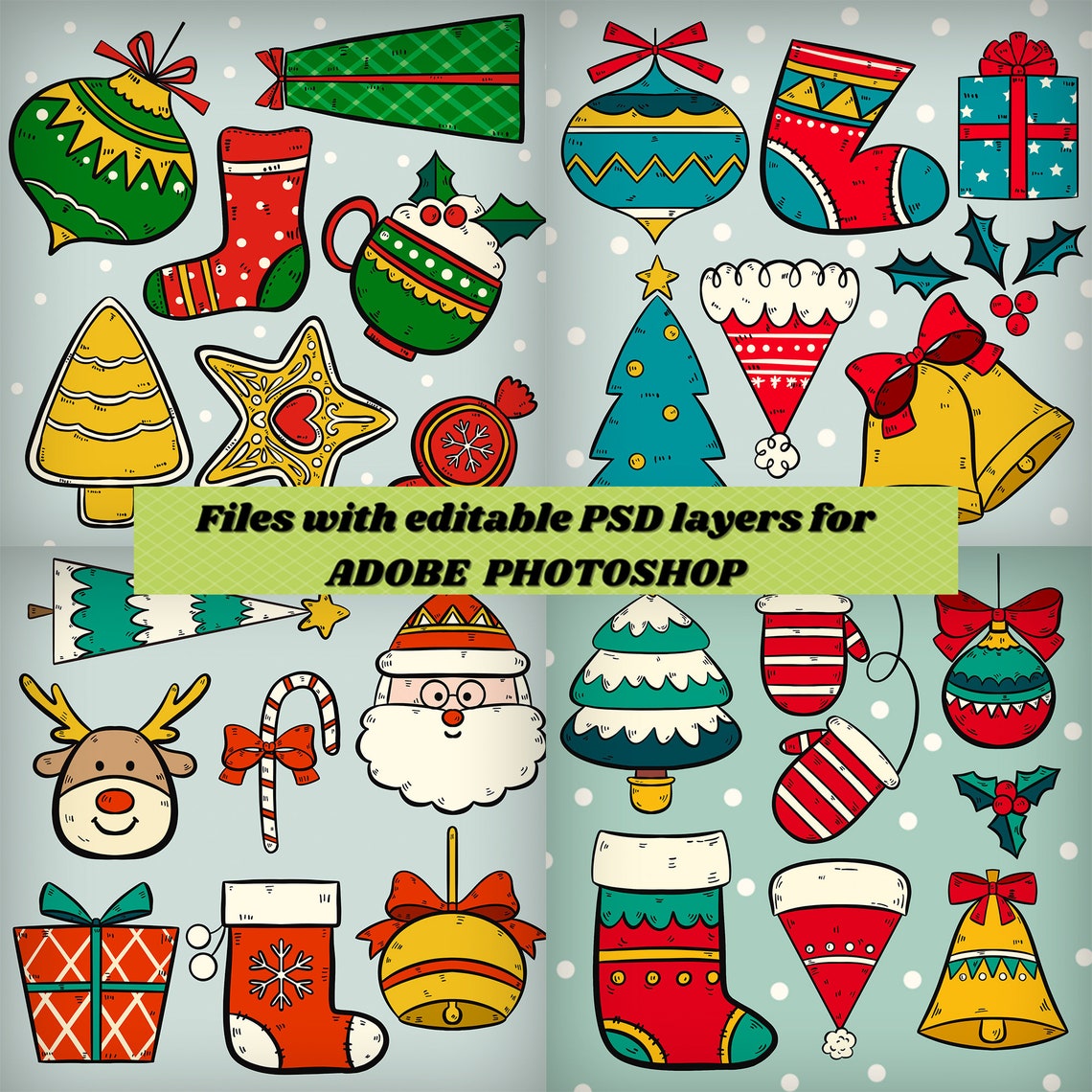 BIG Digital Download AI Layers File Editable Layer Adobe Illustrator ...