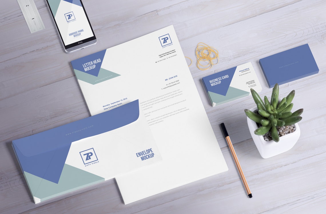 BIG Digital Download PSD Bundle File Editable Business Card Mockup in ...
