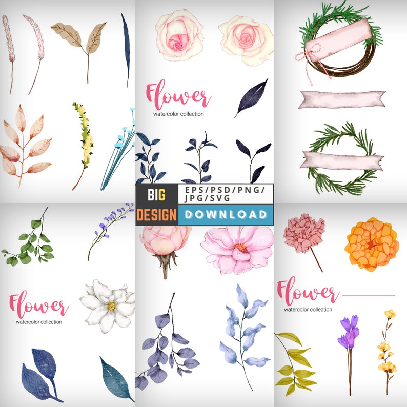 BIG Digital Download SVG/ EPS Files Editable Layers for Adobe ...