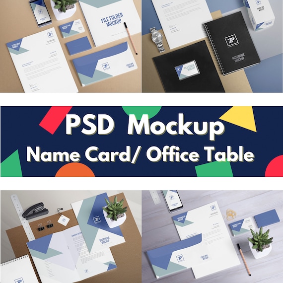 BIG Digital Download PSD Bundle File Editable Business Card | Etsy