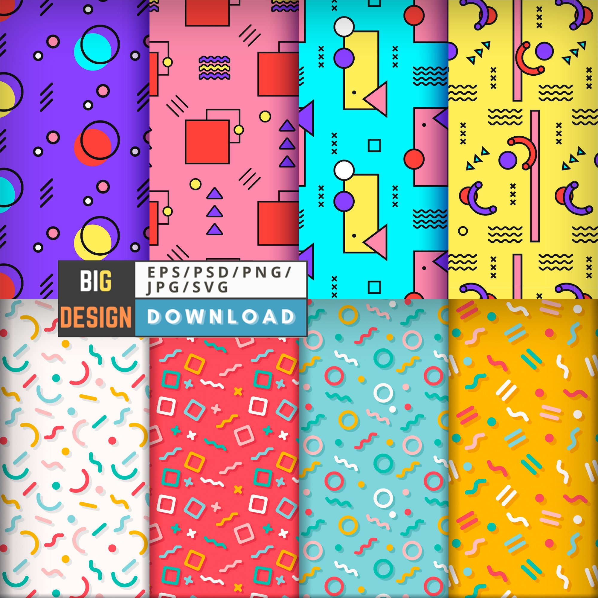 BIG Digital Download AI/EPS Layers File Editable Layers for Adobe ...