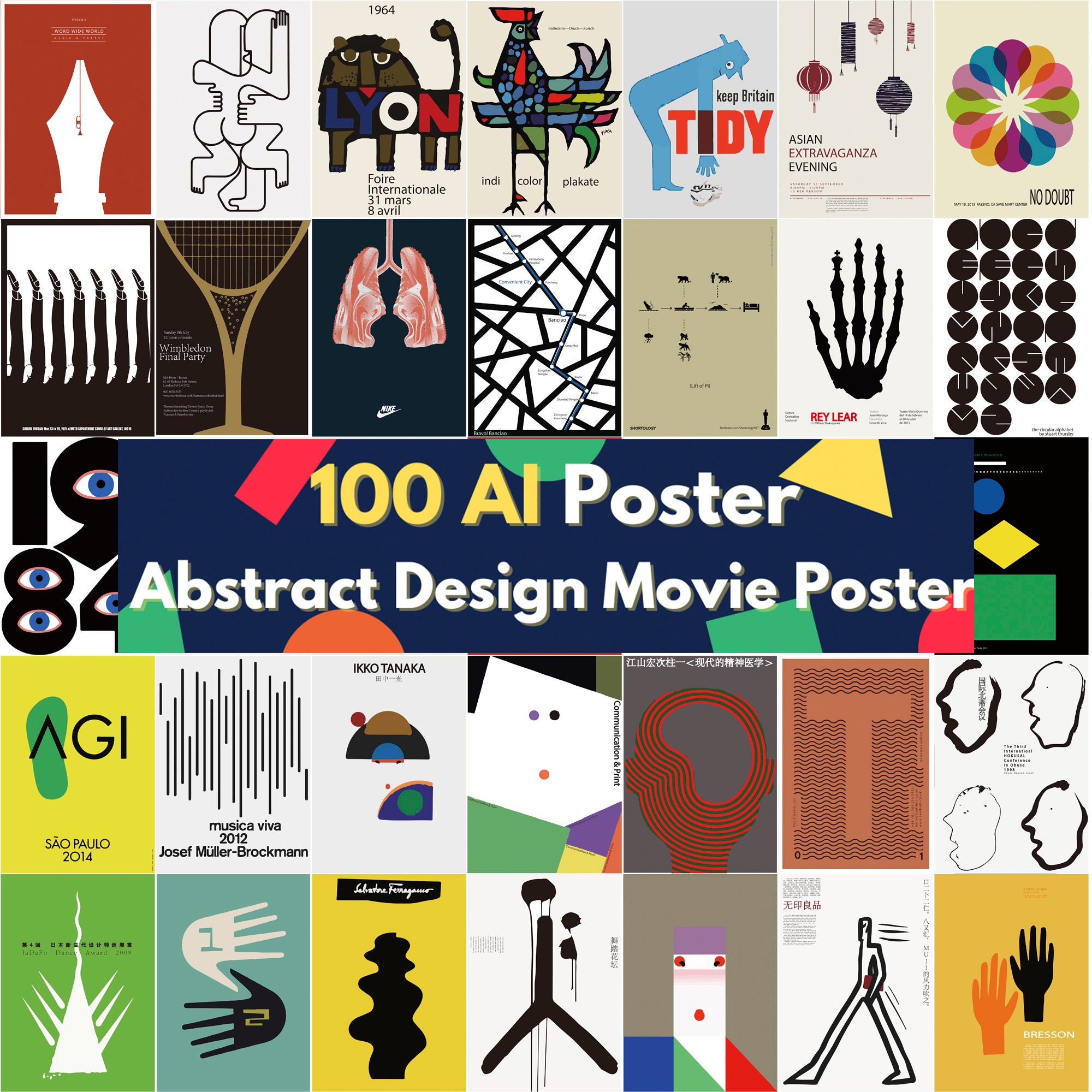 Adobe Illustrator Poster Templates