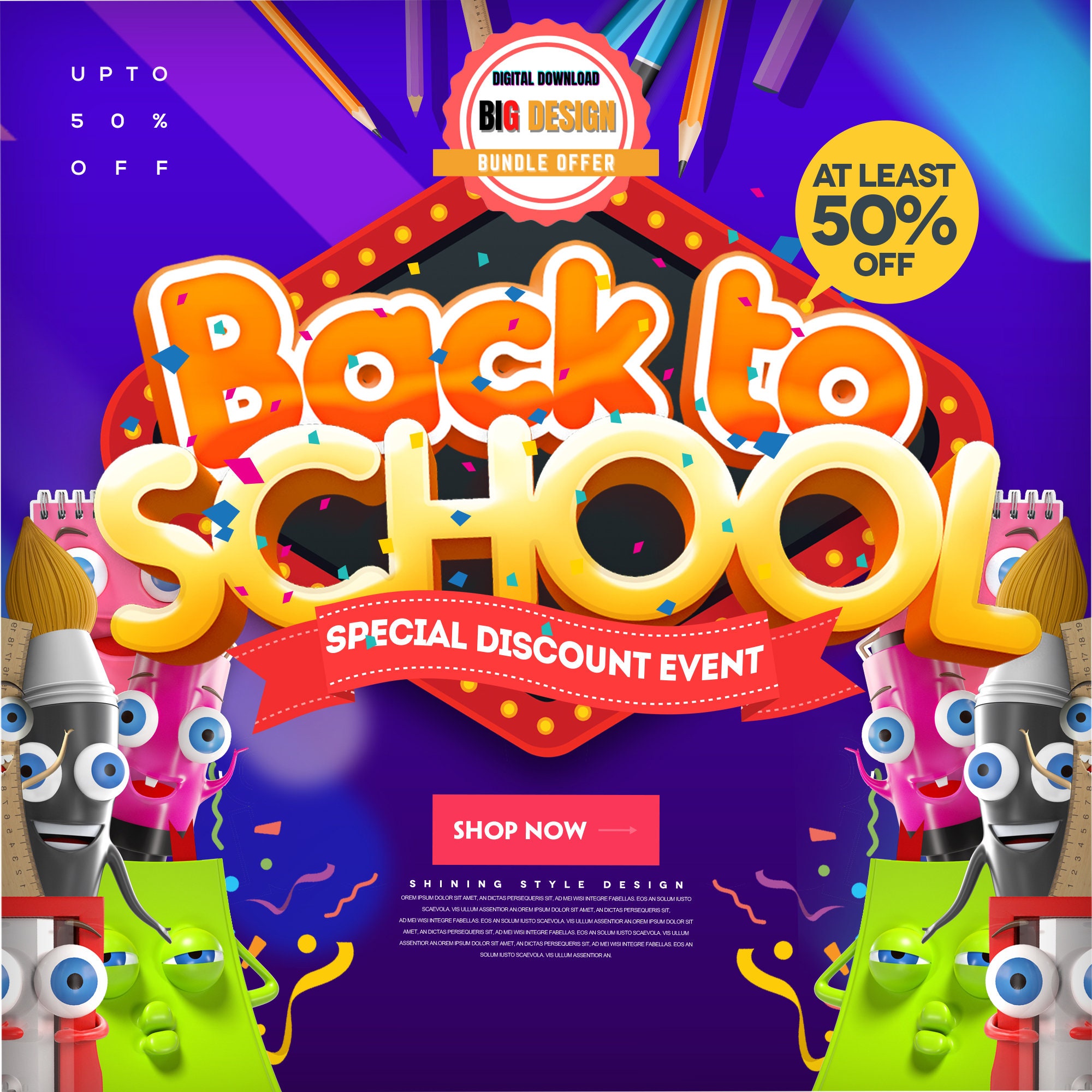 BIG Digital Download PSD Layers File Editable Layers for Adobe ...