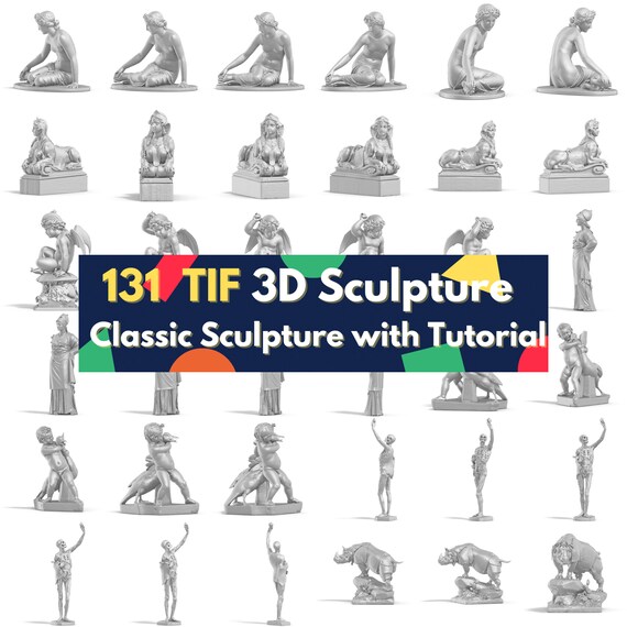 Digital Drawing & Illustration BIG digital download 131 TIF bundle file ...