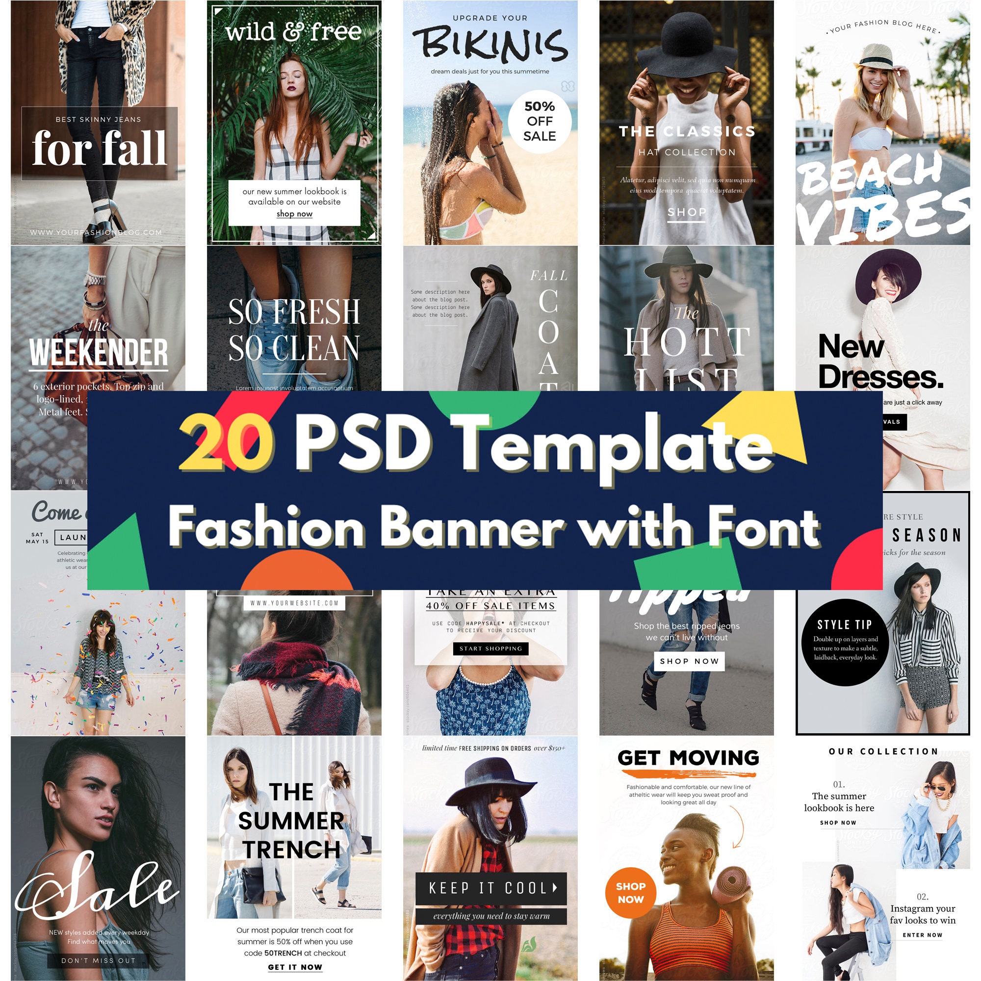 BIG Digital Download PSD Editable File for Adobe Photoshop-modern ...