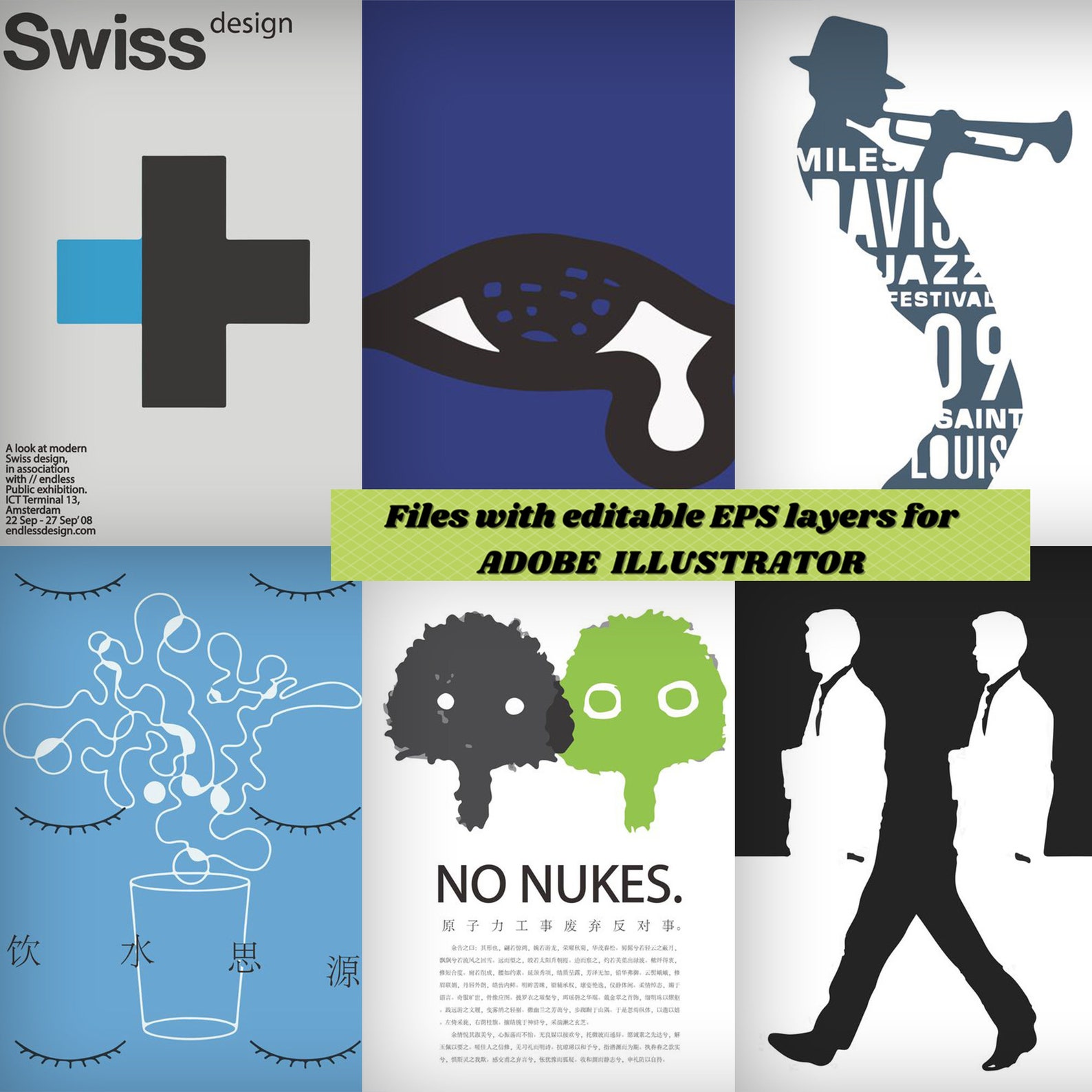 BIG Digital Download AI Layers File Editable Layers for Adobe ...