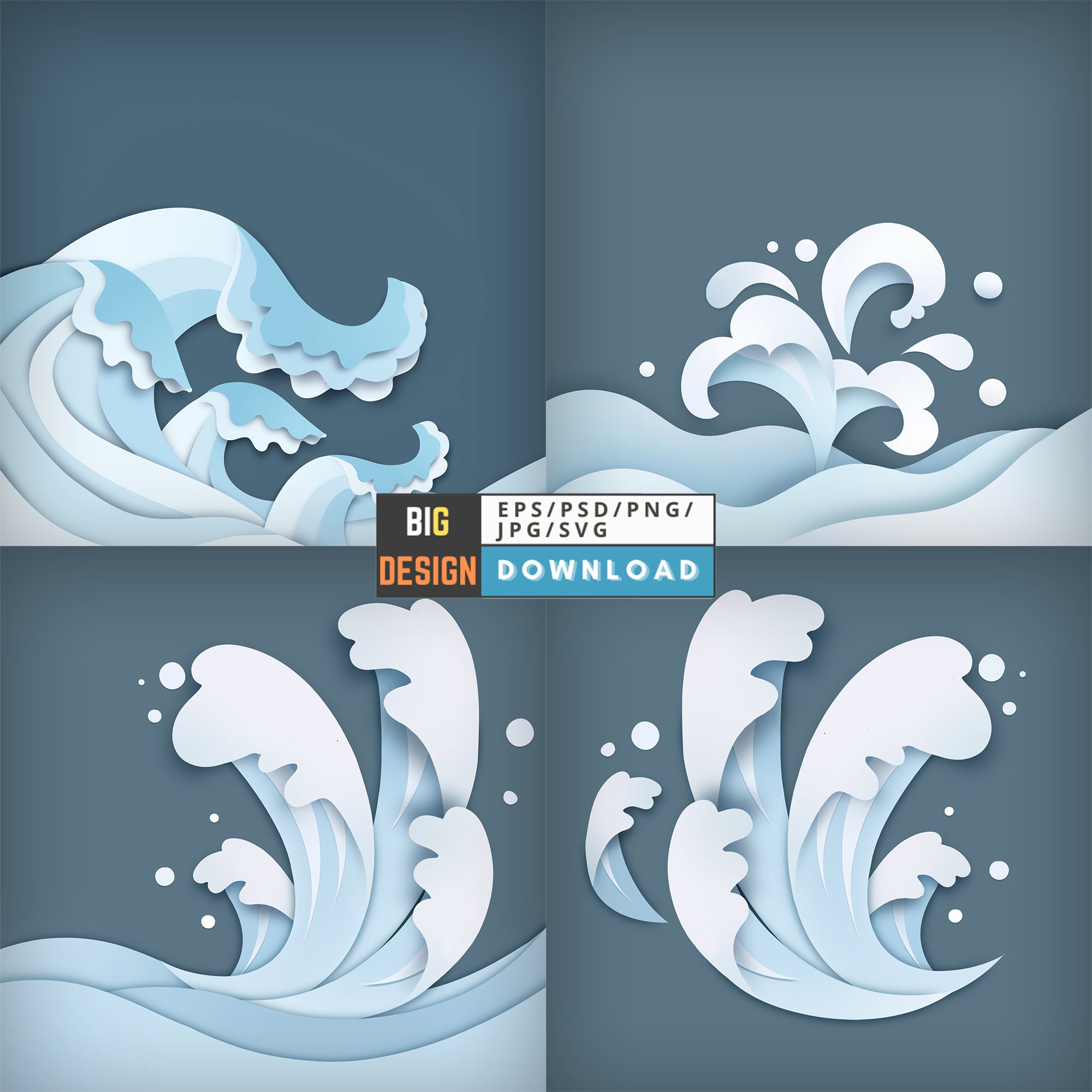 BIG Digital Download PSD Layers File Editable Layers for Adobe ...