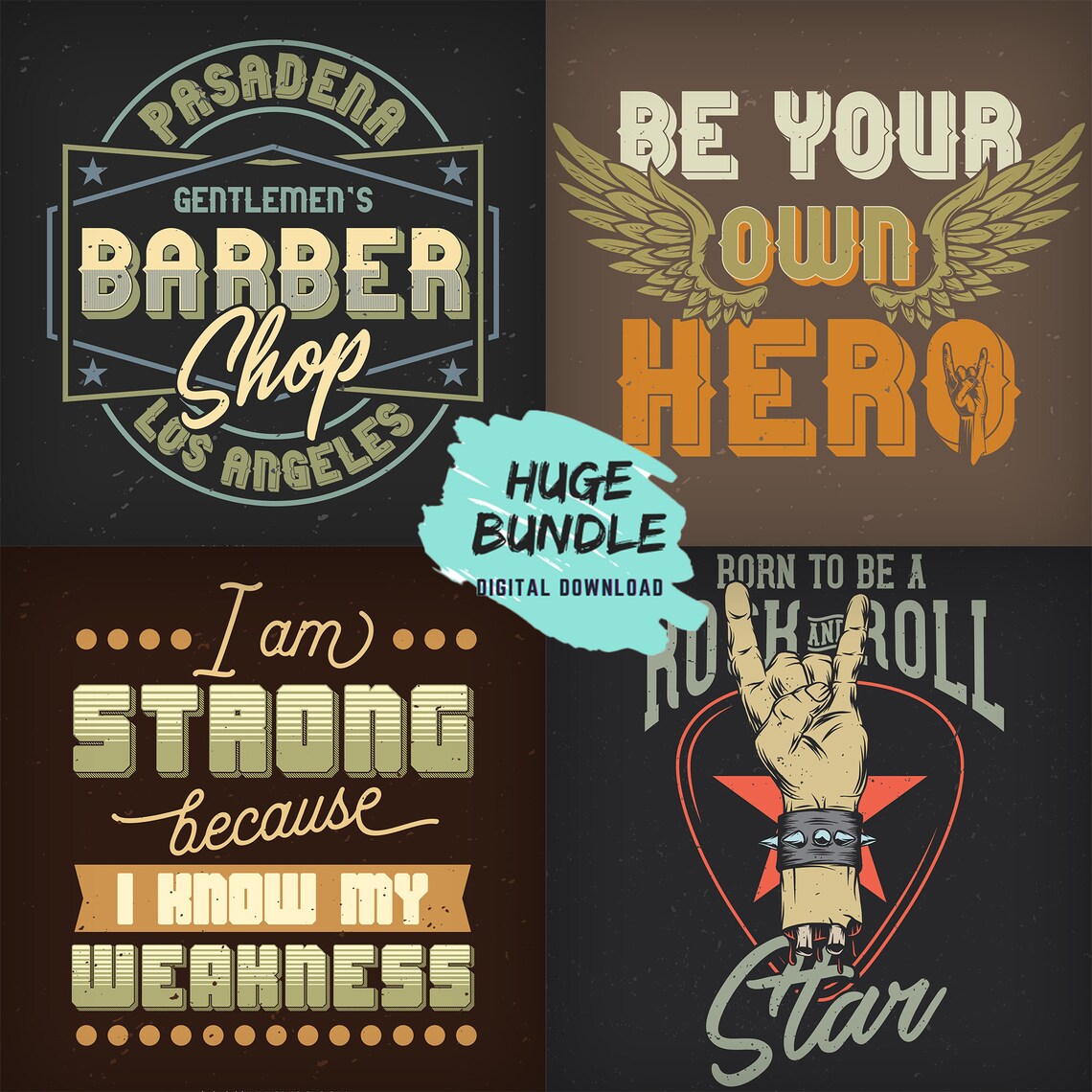 BIG Digital Download AI/ EPS Layers File Editable Layers for Adobe ...