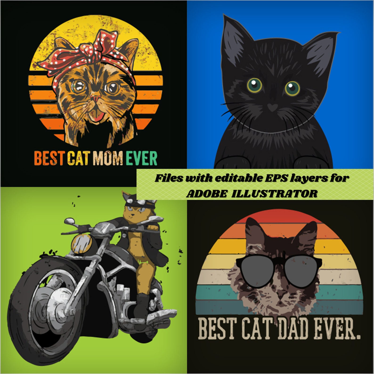 BIG Digital Download AI/ EPS Layers File Editable Layers for Adobe ...